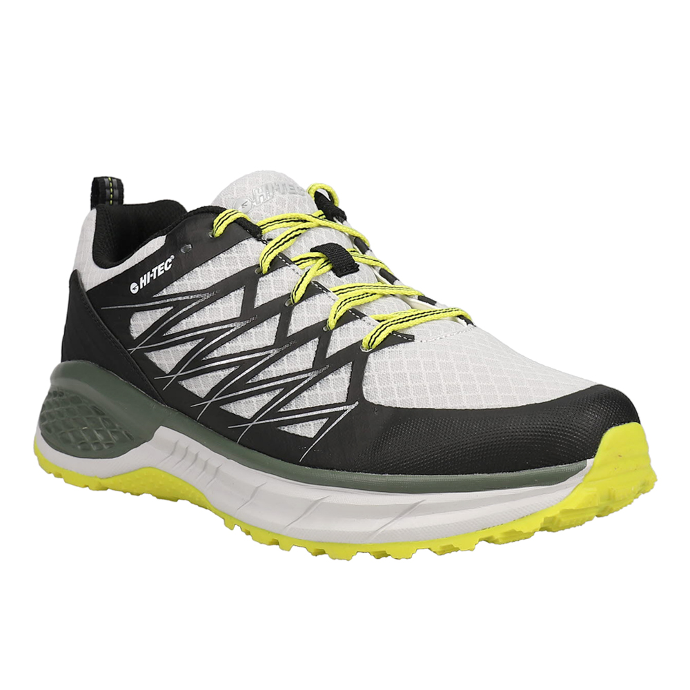 Hi-Tec Trail Destroyer Low Running Mens Grey Sneakers Athletic Shoes ...